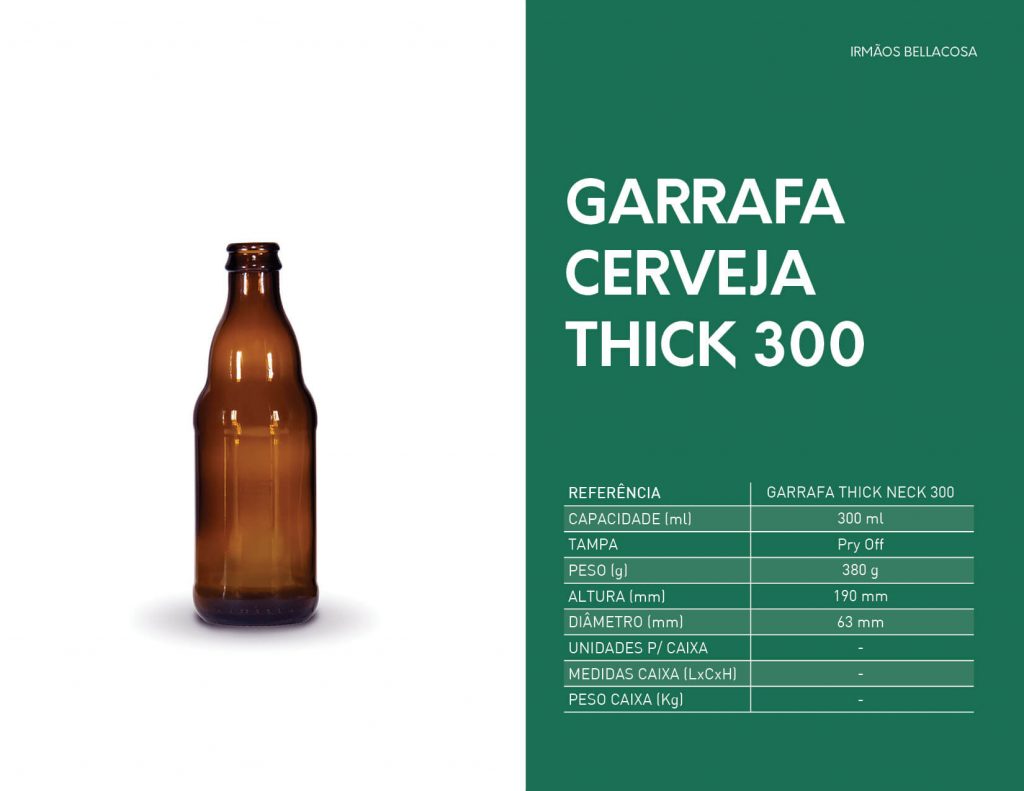 Garrafa Long Neck 355 - Irmãos Bellacosa Embalagens de Vidro